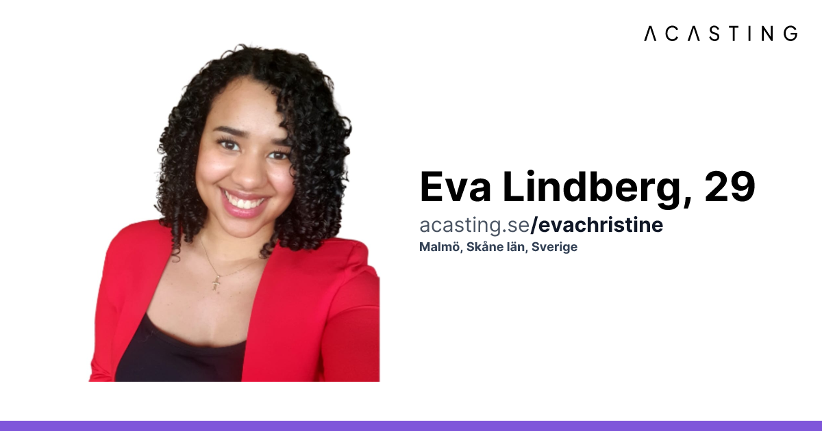 Eva Lindberg | Statist | Modell | Annat | ACASTING